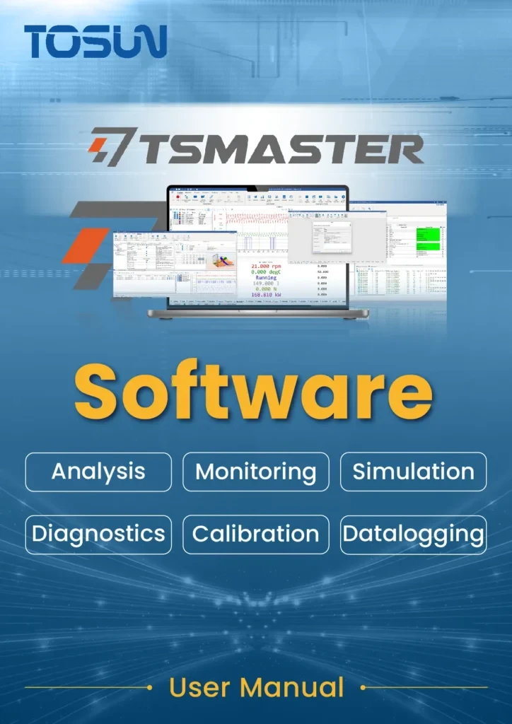 TSMaster User Manual - Shanghai TOSUN Technology Ltd.