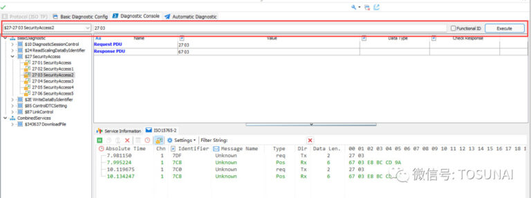 New Function Release | TSMaster Diagnostic Console - Shanghai TOSUN Technology Ltd.