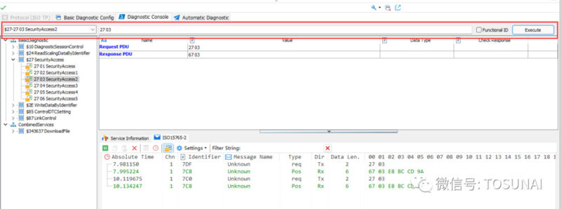 New Function Release | TSMaster Diagnostic Console - Shanghai TOSUN Technology Ltd.